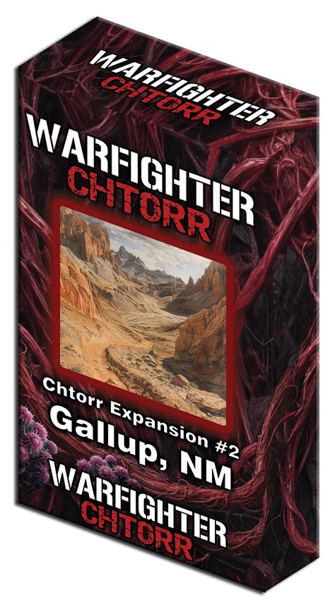 Warfighter Modern Chtorr Expansion 2 Gallup Nm Dan Verssen Games