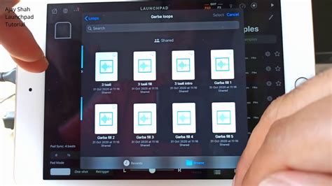 launchpad app for ios tutorial how to import samples how to assign