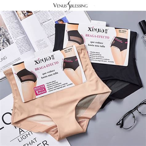 Summer Breathable Ice Silk Gauze Belly Pants Tight Fitting Panties