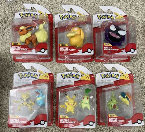 Choose 1x 2021 Pokemon Battle Figure Pack 2 1 Jazwares Scaled For