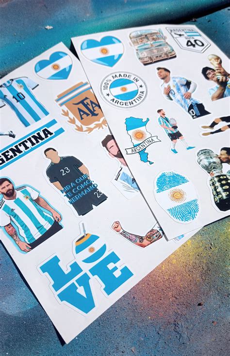 Sticker Argentina Diseño Ideas Gráfica Integral