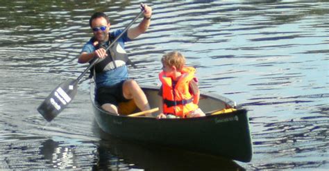 The Canoe And Single Bladed Paddling