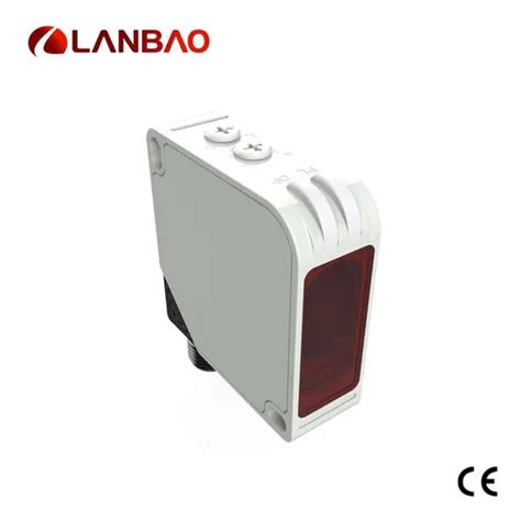 Rectangular Relay Output Connector Type Through Beam Optical Sensor With Extra Long Distanc 60m