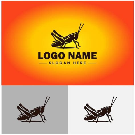 Premium Vector Grasshopper Logo Vector Art Icon Graphics For Company