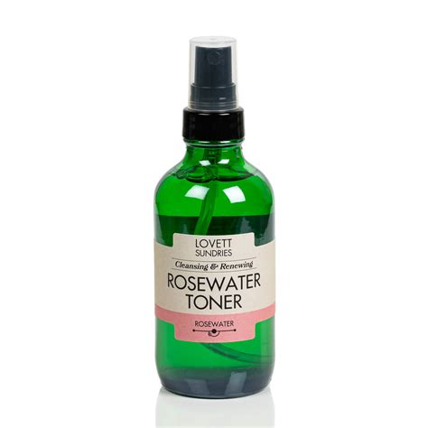 Rose Water Toner Gentle Face Cleanser With Natural Rose Water