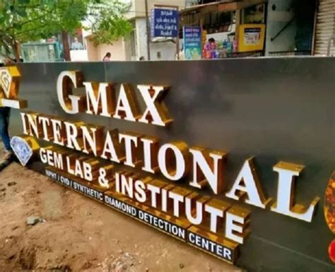 Alphabet Institute Acrylic Sign Board At ₹ 900sq Ft Acrylic Sign In