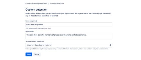 Create A Custom Detection Atlassian Support