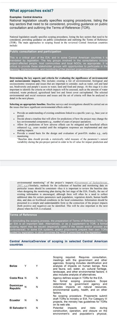 Solved What Is Scoping Scoping Is A Critical Step In The