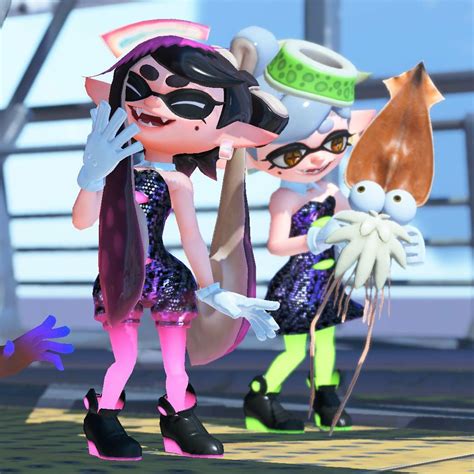 Squid Sisters Pelucio Animais Fantasticos Pelúcio Animais