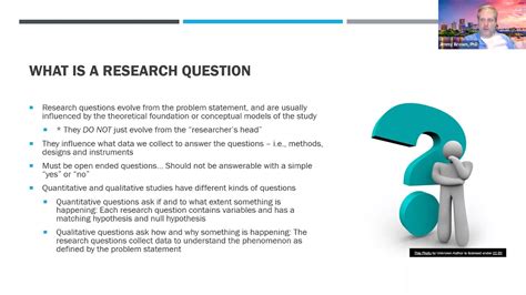 Developing Research Questions Youtube
