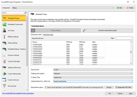 Developing Embedded Gui Using Stemwin Library Visualgdb Tutorials
