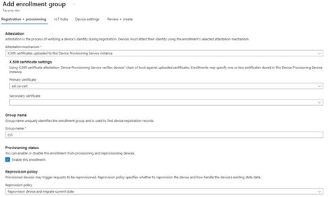 チュートリアル azure iot edge 用に enrollment over secure transport est サーバー