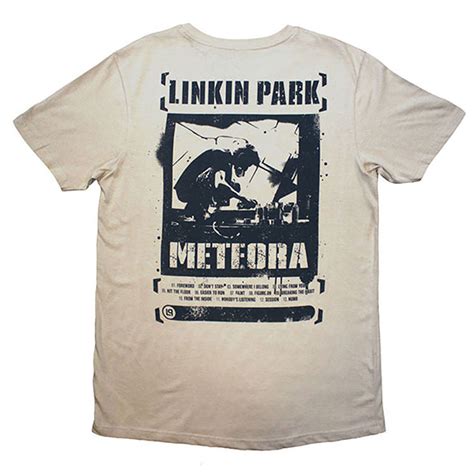 Linkin Park Meteora T Shirt Linkin Park Merch Store