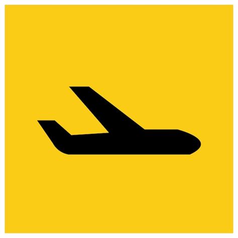 Plantilla De Logotipo De Avión Ilustración Vectorial Diseño De Icono