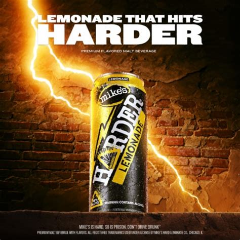 Mikes Harder Lemonade Cranberry 16 Fl Oz Can Smiths Food And Drug