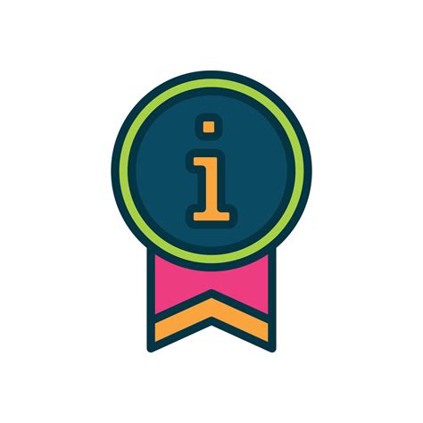 Info Filled Color Icon Vector Icon For Your Website Mobile