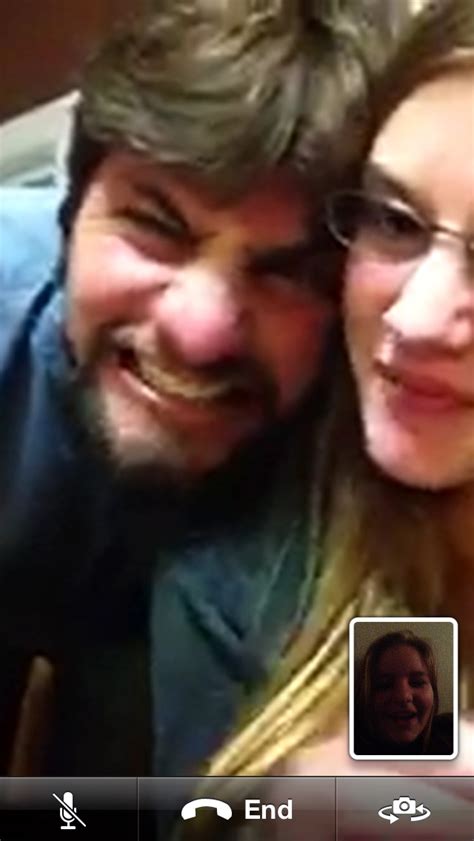 That Moment When Your Facetiming One Of Your Best Friends And Your Dad