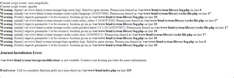 Azure File Is Not Writable In Redhat Linux While Running Opencart Stack Overflow
