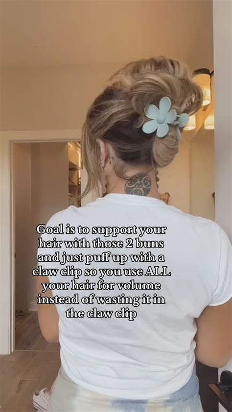 Easy Claw Clip Hair Style Artofit