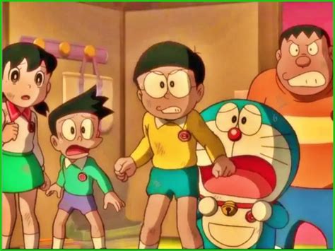 Baru Sketsa Doraemon Berwarna Hitam Putih And Kawannya Lengkap