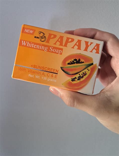 Papaya Soap Before And After