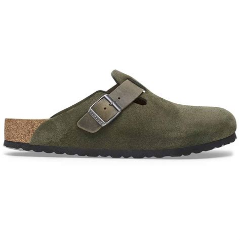 Birkenstock Boston Mixed Leather Thyme 1028067 Th