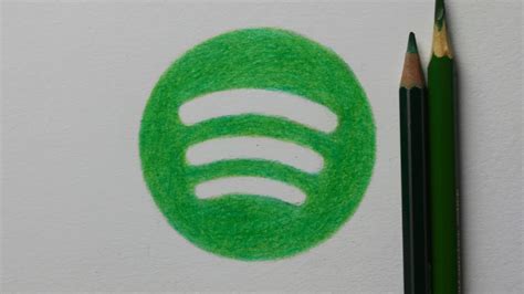 Como Desenhar O Logo Do Spotify I How To Draw Spotify Logo Youtube