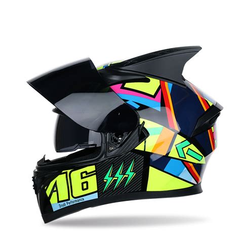 Ece Approved Youth Helmets Motorcycle Helmets Full Fahce Helmet