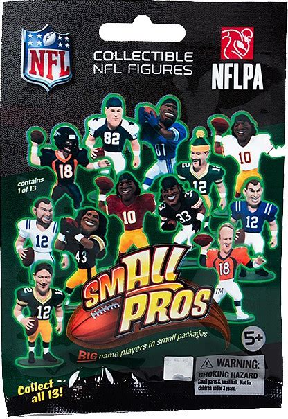 Mcfarlane Toys Nfl Small Pros Series 1 Mini Figure Mystery Pack Toywiz