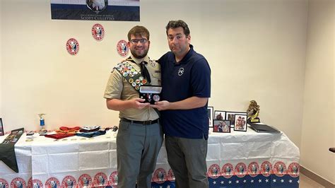 Darby Military Community Honors Anthony Scott Culletto At Eagle Scout