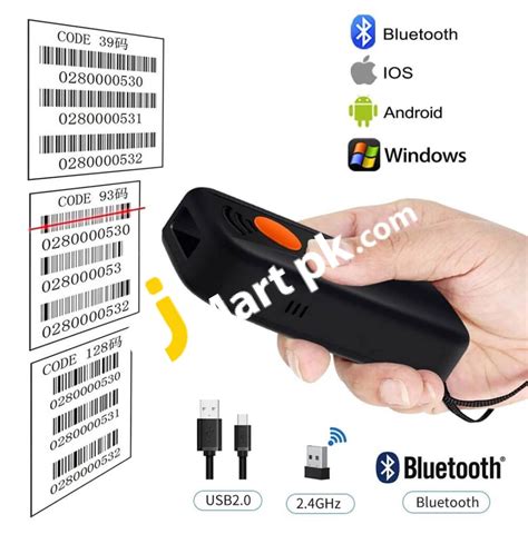 X7 Mini Symcode Portable Wireless Bluetooth Barcode Scanner Imported