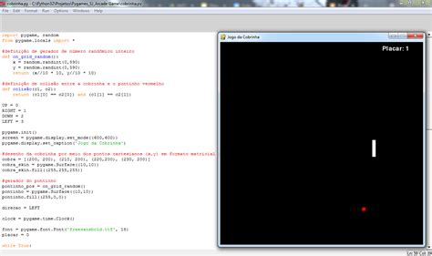 Matemática And Games Pygames Jogo Da Cobrinha