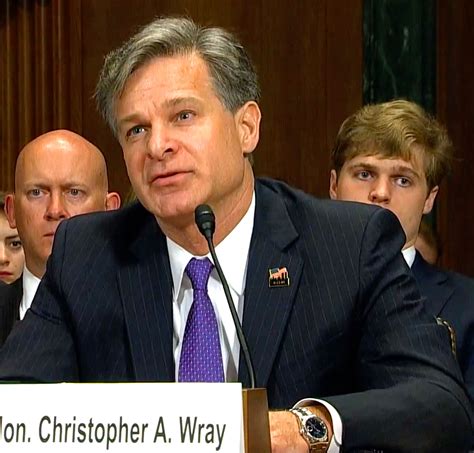 Welcome To Christopher Wray Fbi Director