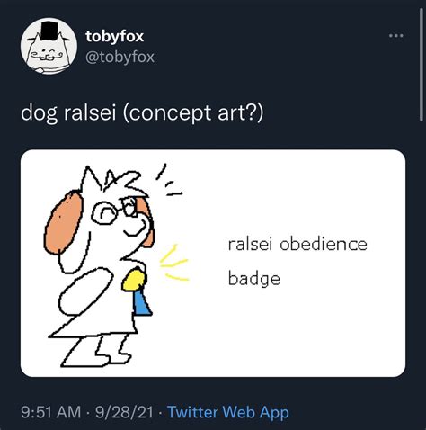 Dog Ralsei Concept Art Rdeltarune