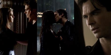 Elena And Damon Season 4 Kiss