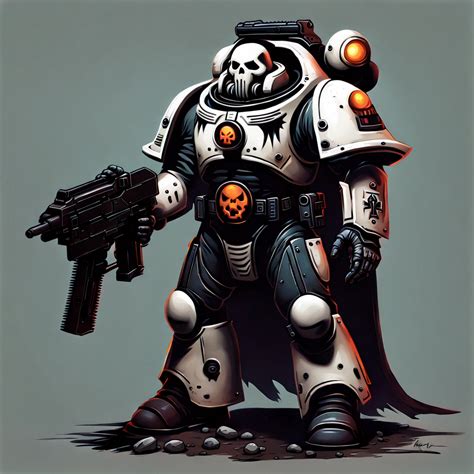 Sci Fi Halloween Ghost Space Marine By Roluevasreisa On Deviantart