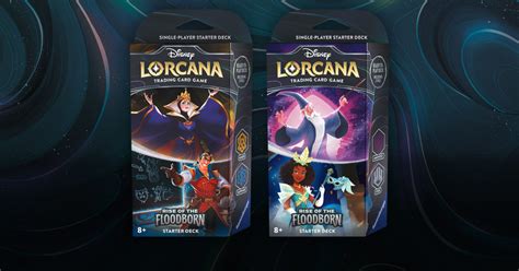 Disney Lorcana Rise Of The Floodborn Revealed By Ravensburger