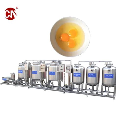 Liquid Egg Production Line For Small Egg Powder Making Pasteurization Machine Egg Breaker Yolk