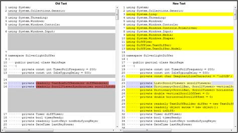 适用于 Net 的开源文本差异对比组件diffbuilderbuilddiffmodeloriginaltext Modifiedt