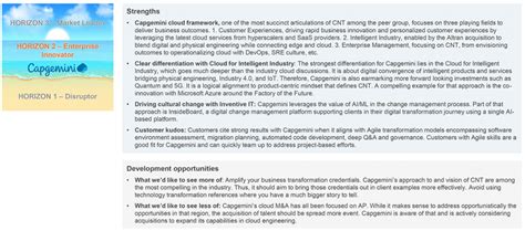 Capgemini Cloud Native Transformation Services Capabilities 2022 Hfs Research