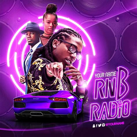 Mixtape Template Randb Radio 36 Mixtapepsd