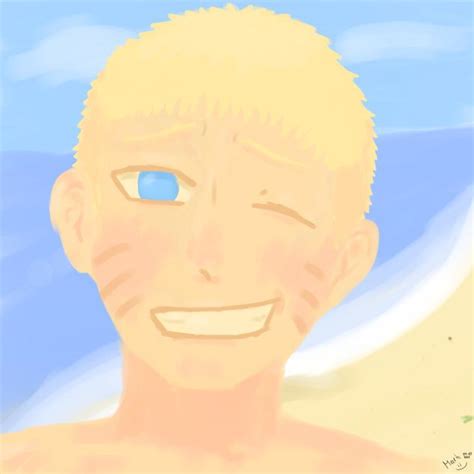 Naruto In The Beach Ibispaint