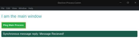 Handling Interprocess Communications In Electron Applications Like A