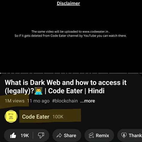 A Great Moment In Time Code Eater Reached 100k Subscribers And One Of