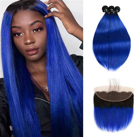 Electric Blue Hair