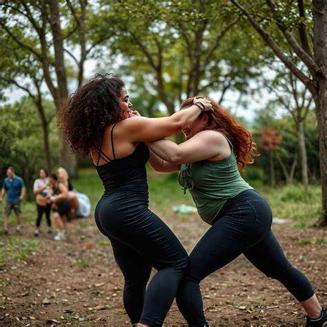 The Serious Catfight By Levv2 On Deviantart