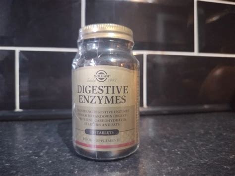 Solgar Digestive Enzymes 100 Tablets Bbd 10 2027 Brand New Sealed