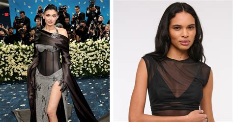 Kylie Jenner And Halle Berry Hit The Met Gala In Naked Dresses Shop
