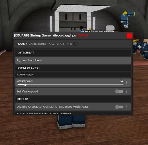 Shrimp Game Walkspeed Bypassanticheat Script