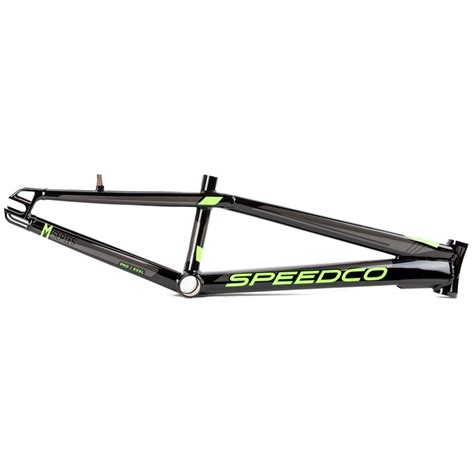 Speedco M2 Alloy Bmx Race Frame Blackgrayneon Premium Bicycles